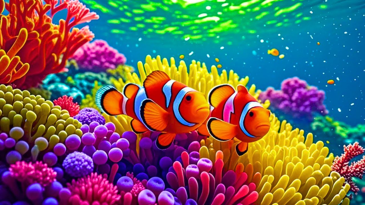 The Best 4K Aquarium 🐟 Explore the Stunning Underwater World and ...