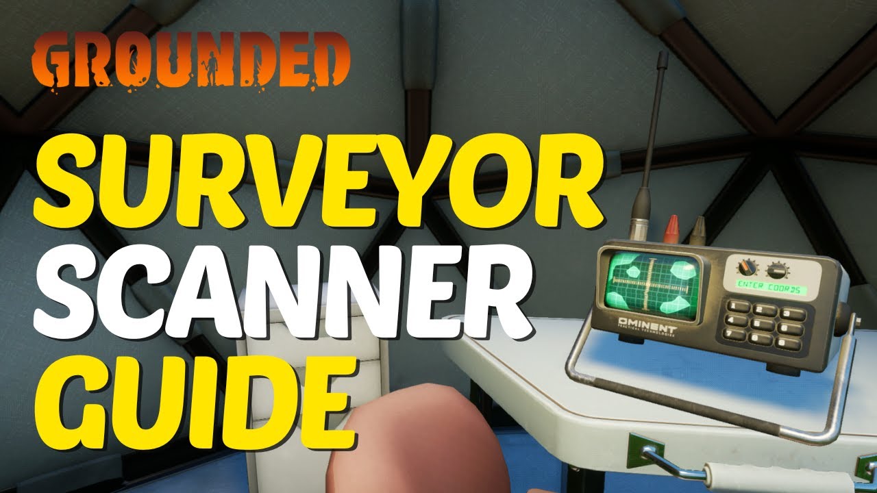 How to Activate the Resource Surveyor Scanner in Grounded 2025 - YouTube