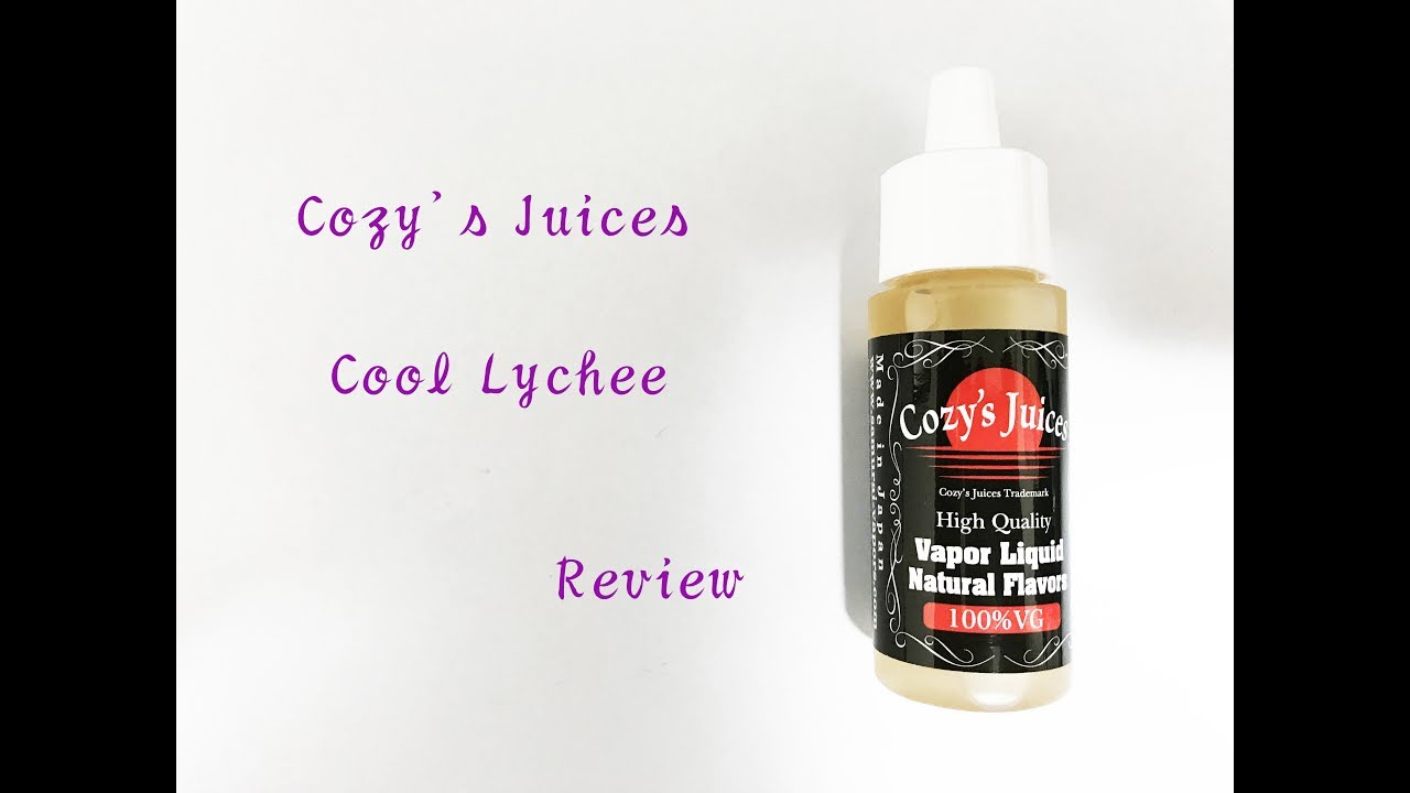 【VAPE】Cozy's Juices Cool Lychee【レビュー】 - YouTube