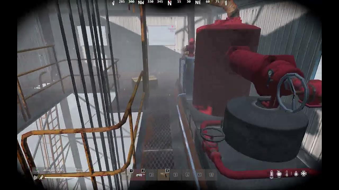 DayZ Namalsk First Time to the Oil Rig Making the Space Suit - YouTube