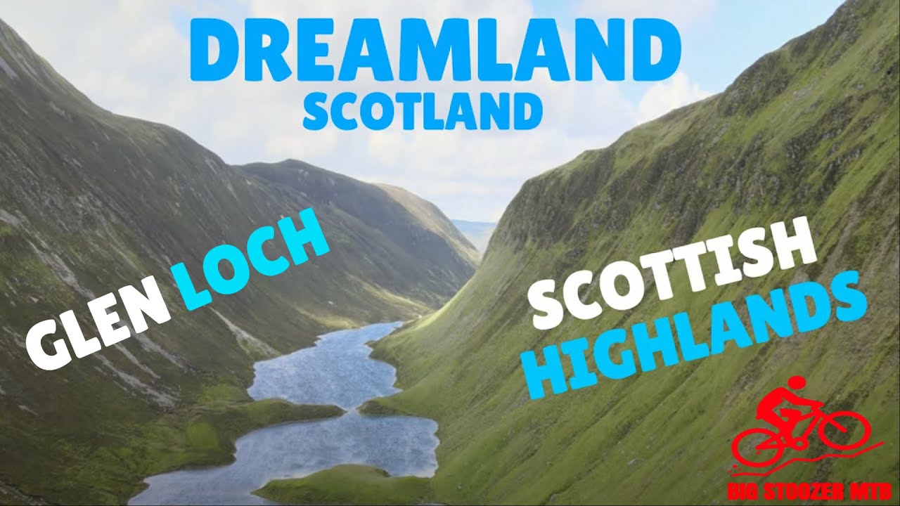 Glen Loch. A JAW DROPPING OASIS. Scotland Drone Footage. Scottish ...