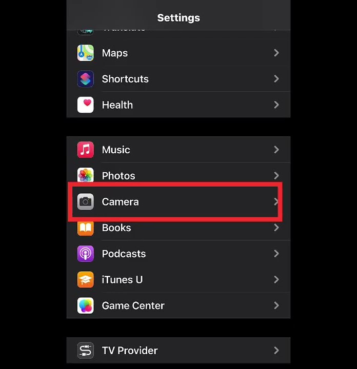 Iphone Front Camera Setting Mirror Front Camera Youtube