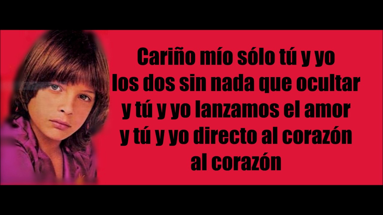 DIRECTO AL CORAZON Luis Miguel Letra - YouTube
