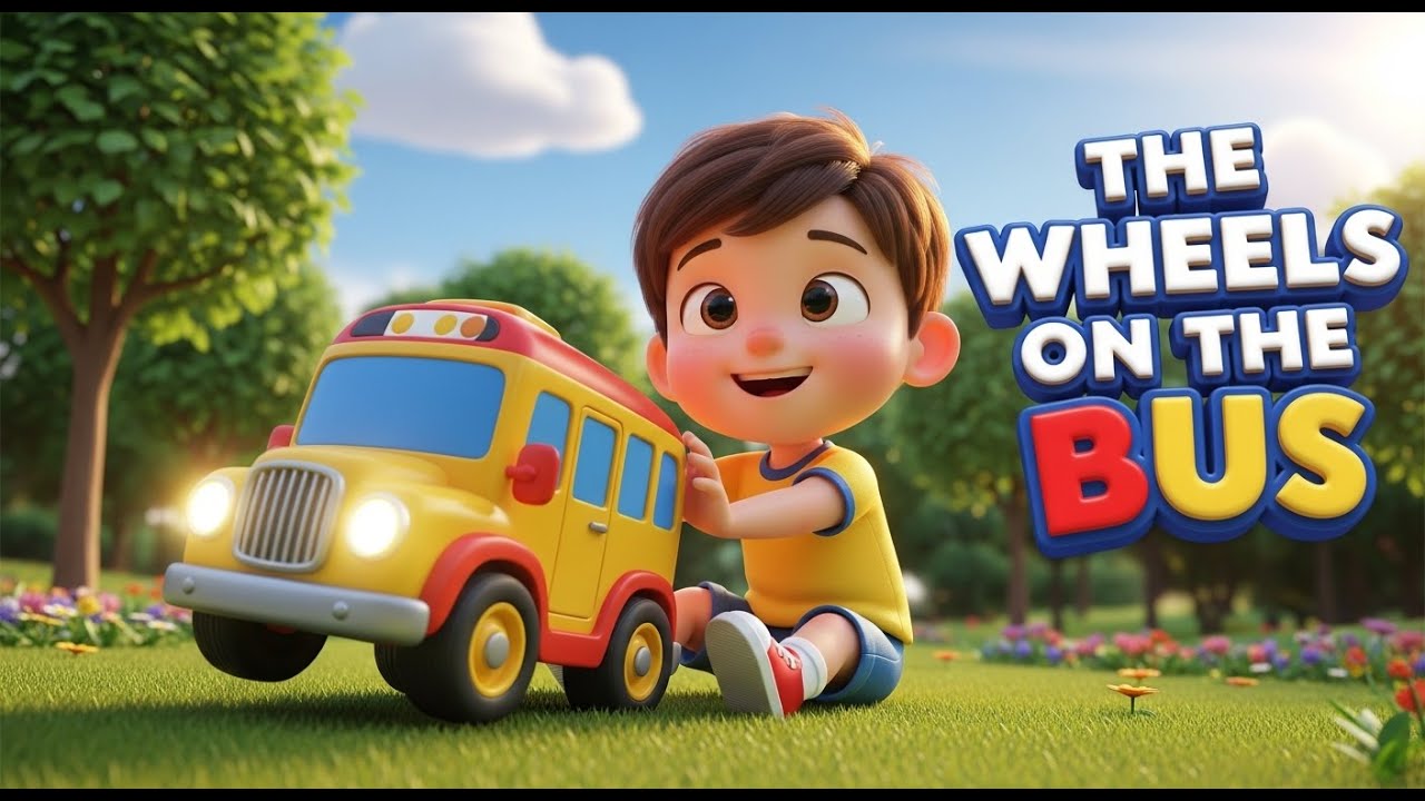 Vroom Vroom! The Wheels on the Bus | Kids Poem and Song - YouTube