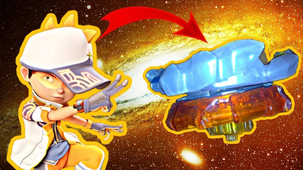 BOBOIBOY SOLAR BEYBLADE COMBO vs SUPERKING BEYS | Beyblade Burst ...