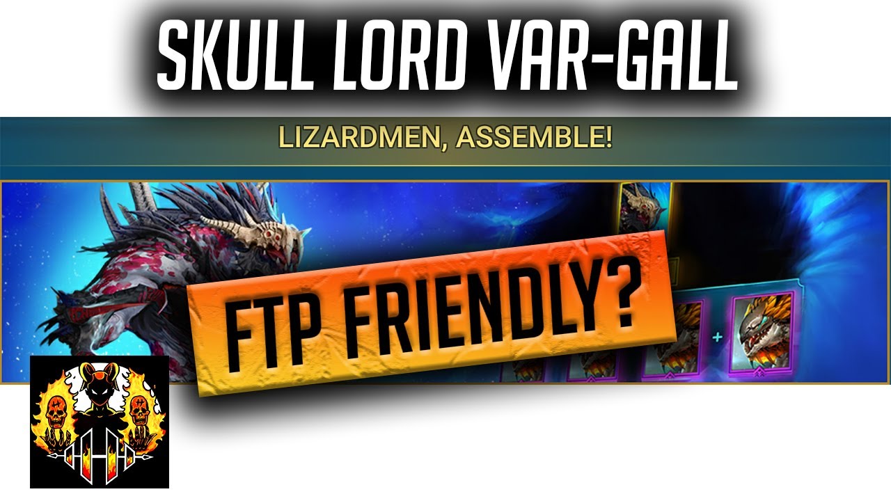 RAID: Shadow Legends | Skullsworns everywhere! Skull Lord Var-Gall Free ...