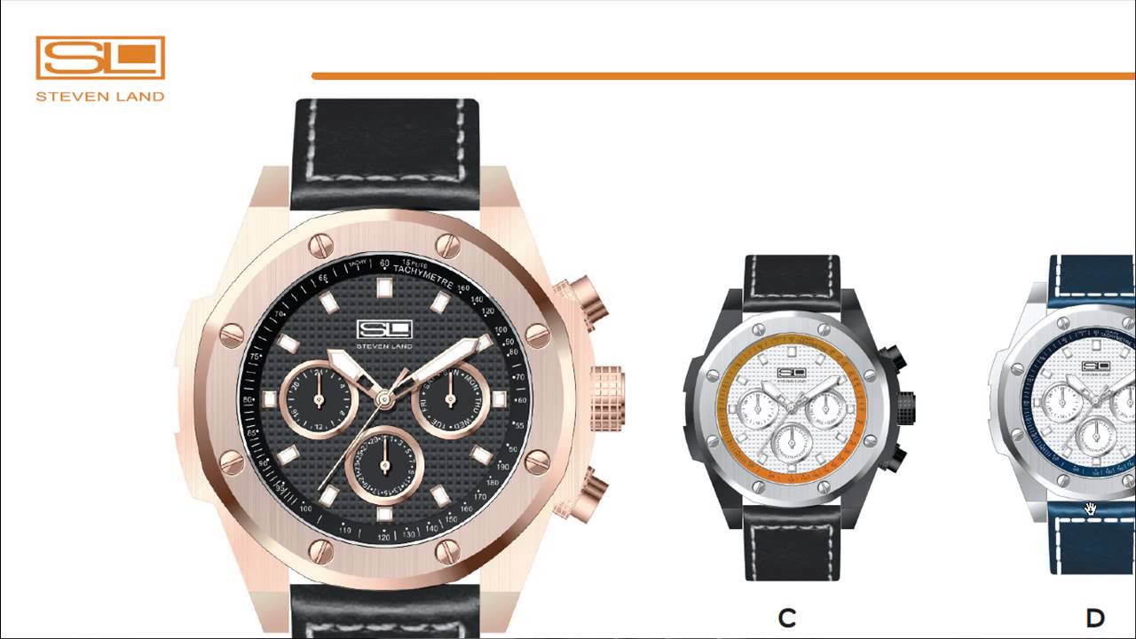 Steven Land Watches T 104 SL G - YouTube