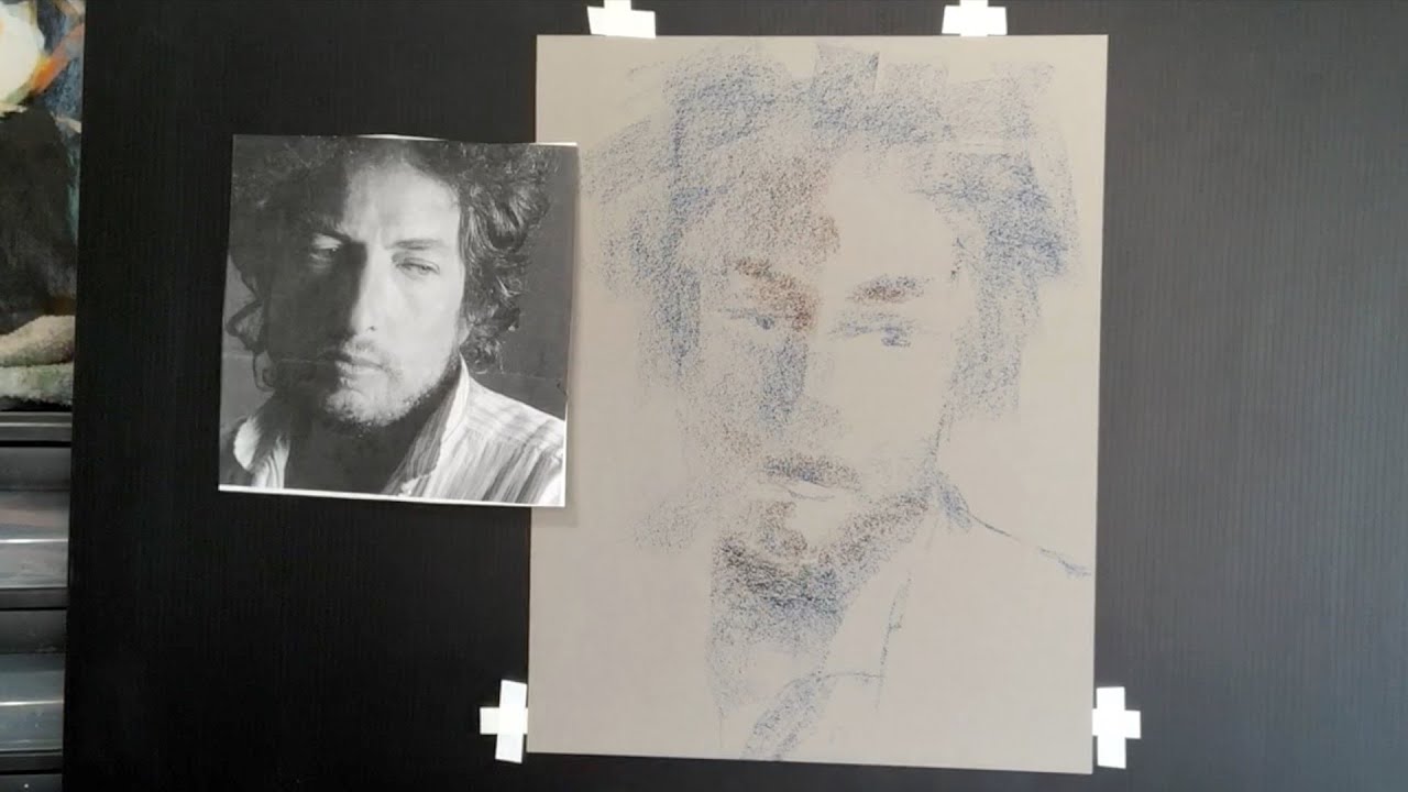 Starting a Face Using Soft Pastels - YouTube