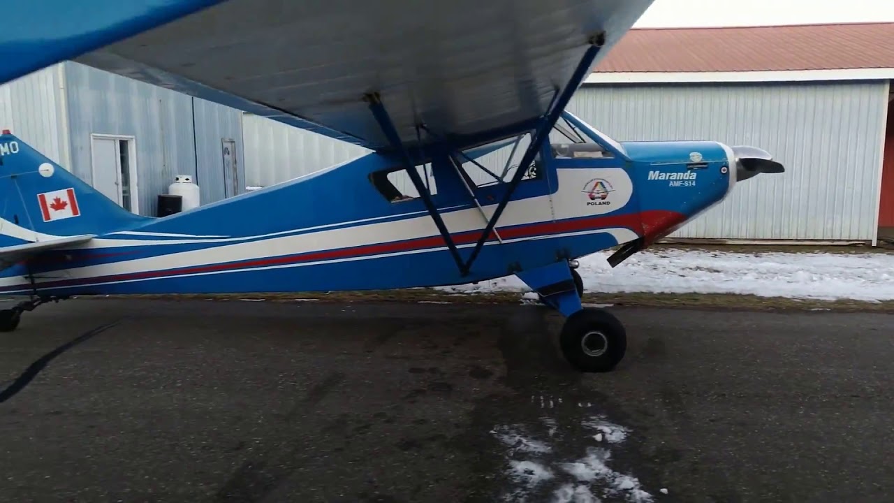 AMF-S14 Maranda evening flight - YouTube