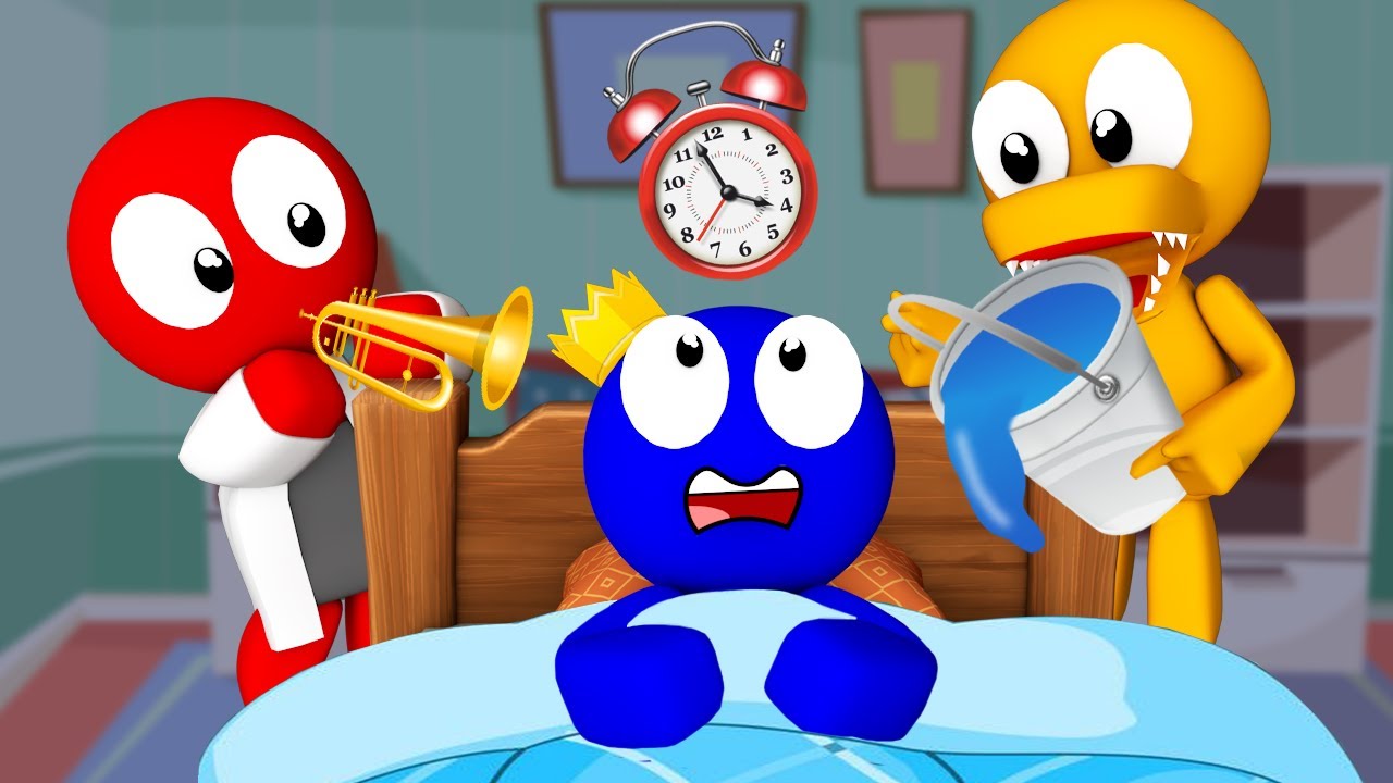 Rainbow Friends disturb each other's sleep | Rainbow Friends 3D ...