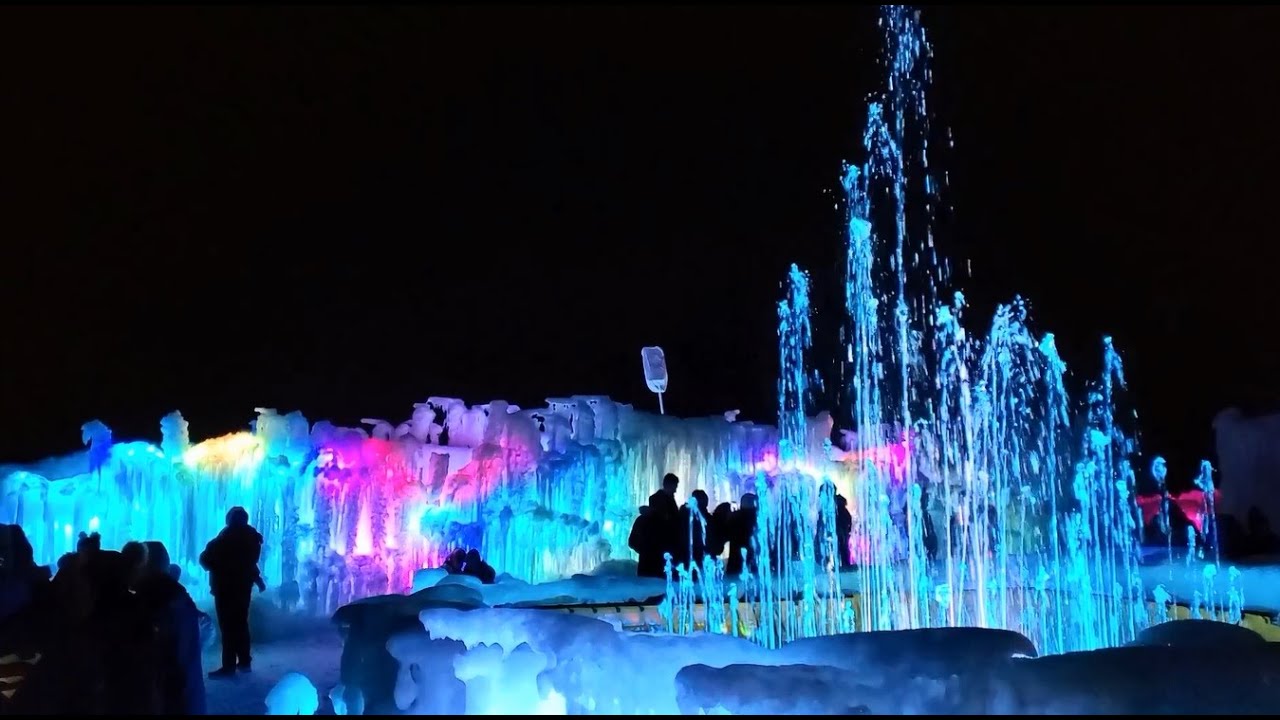 Ice Castles at Geneva National Resort - YouTube