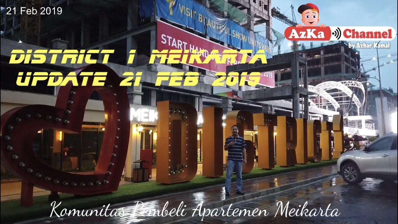 District 1 Meikarta menjelang serah terima - YouTube