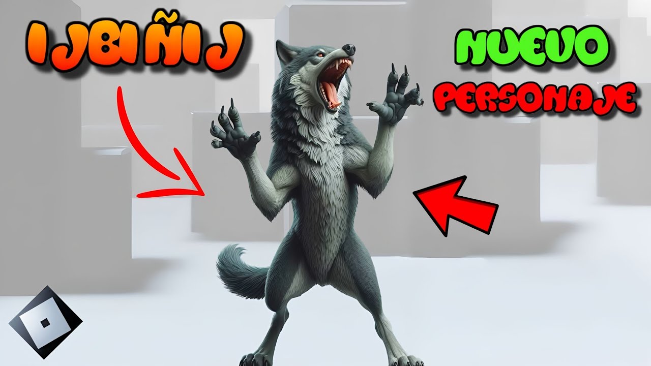 Rápido Nuevo Avatar 👉ijbiñij👈 Lobo 🐺 Bailarín En Roblox Tutorial 🕹️ ...