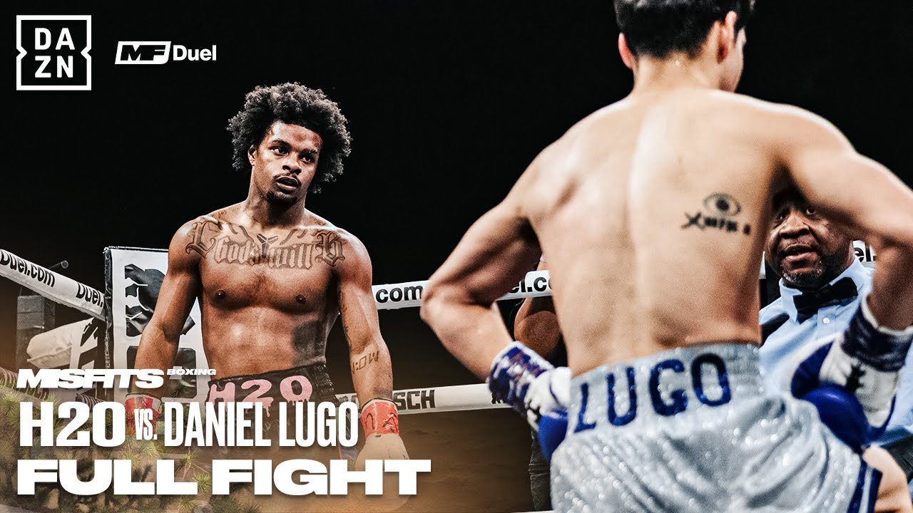 HUGE FINISH: H2O v Daniel Lugo |Misfits Boxing - YouTube