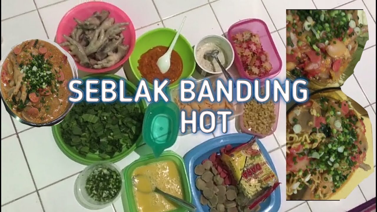 Cara memasak seblak bandung hot - YouTube