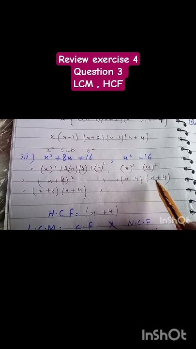 Review Exercise 4 Question 3 #9thclassmathnewbook - YouTube