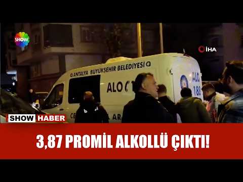 Alkollü iş yeri sahibi dehşet saçtı!