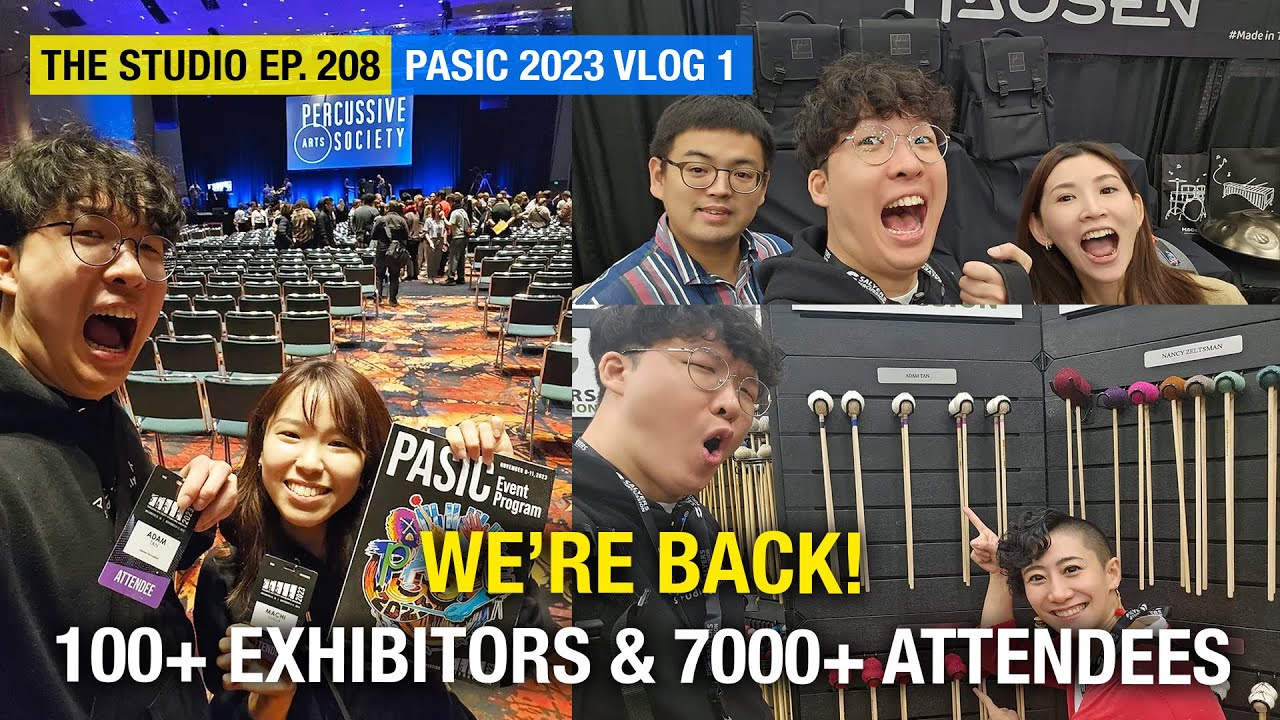 The world's BIGGEST percussion convention. (PASIC 2023 Expo Tour) - YouTube