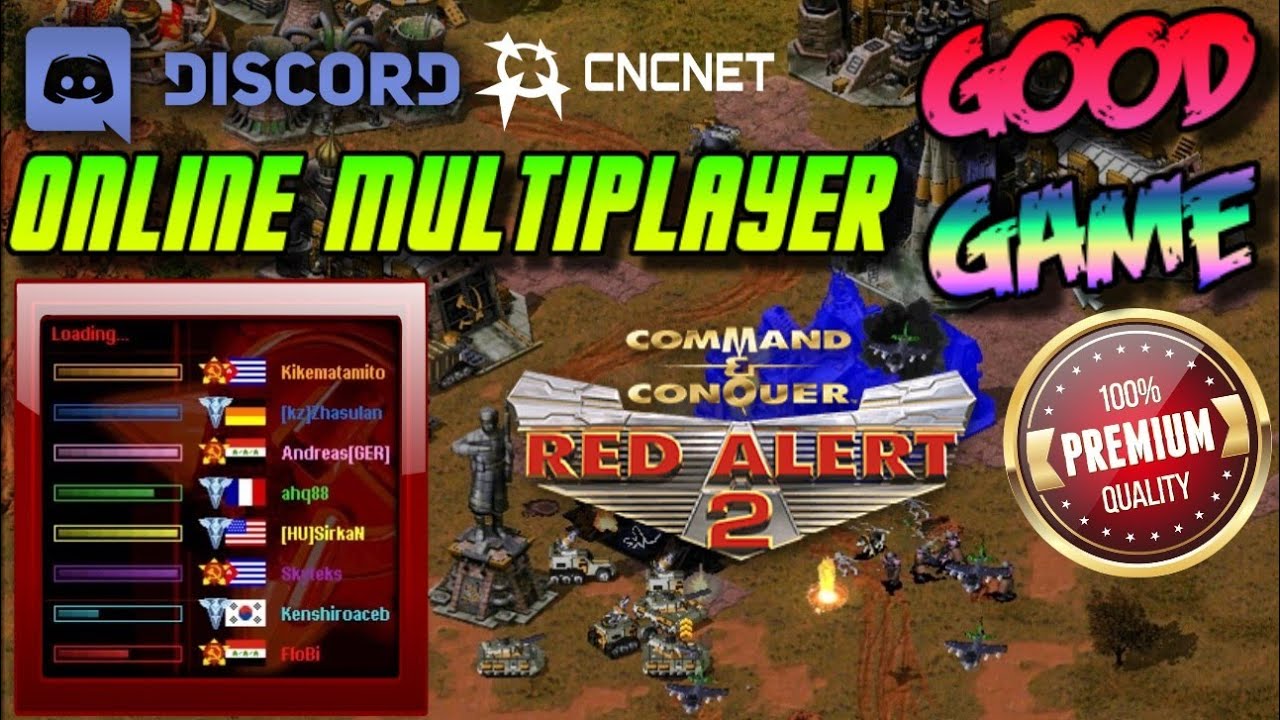 Online Multiplayer Red Alert 2 Gameplay - Amazing Battle for Teams Free ...