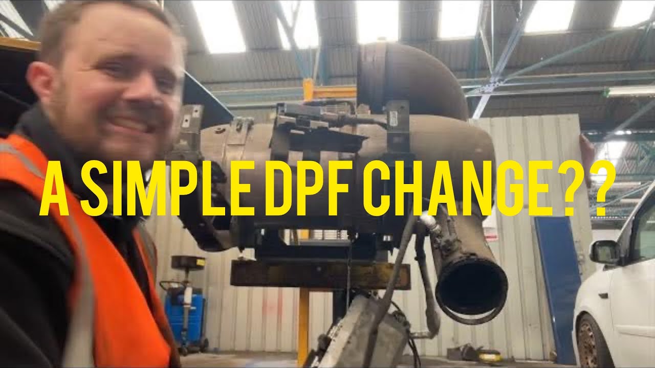 Hgv mechanic uk- DPF service, worn spring bushes and a tight king pin ...
