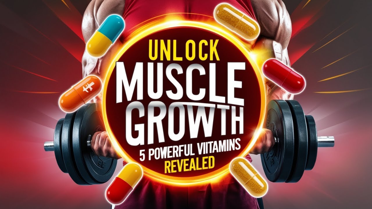 Unlock Muscle Growth: 5 Powerful Vitamins Revealed - YouTube