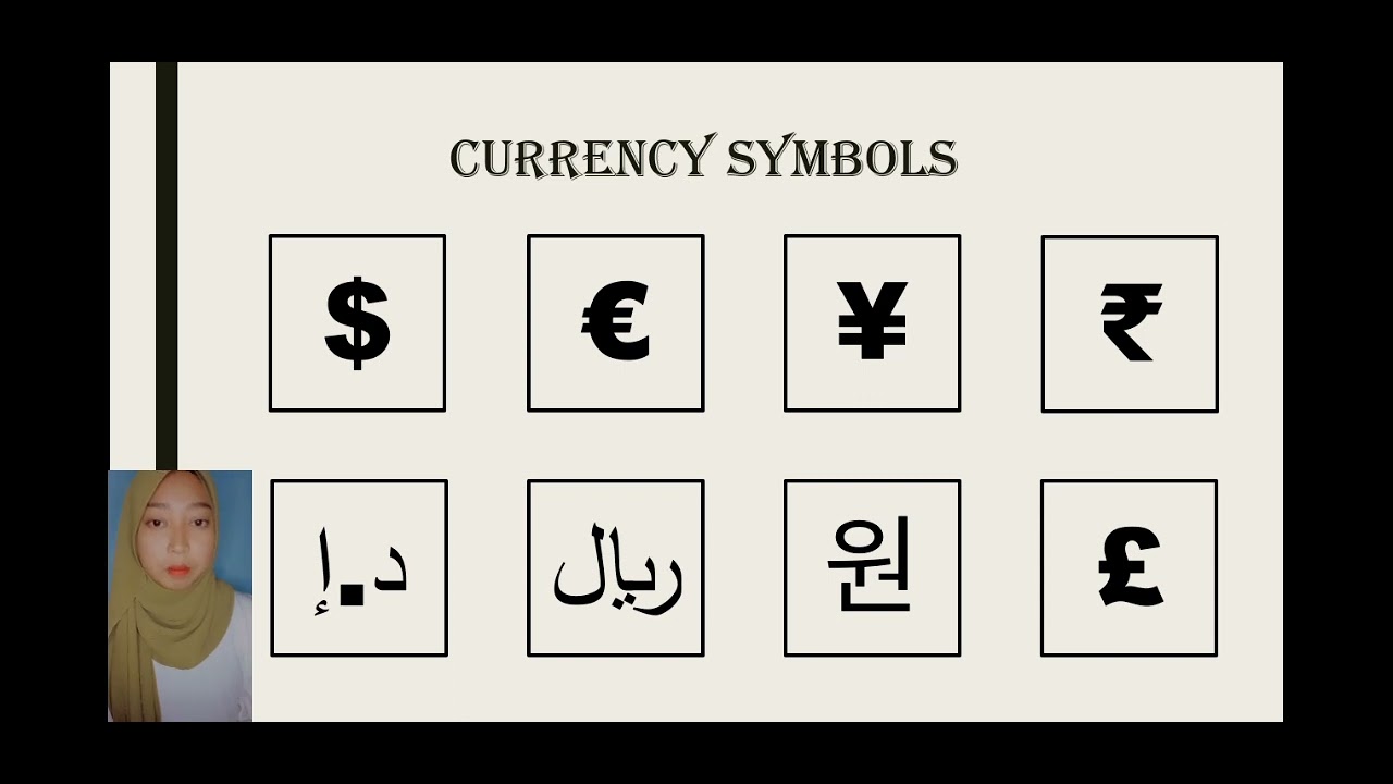 Currency symbols - YouTube