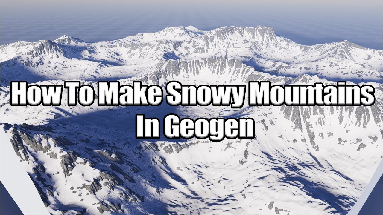How To Make Mountains In GeoGen Tutorial - YouTube
