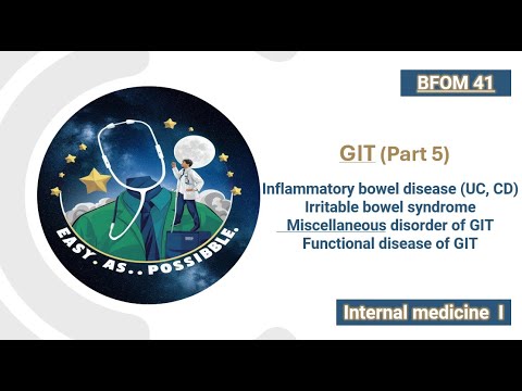 GIT (Part 5) - Inflammatory bowel disease (UC, CD) & irritable bowel ...