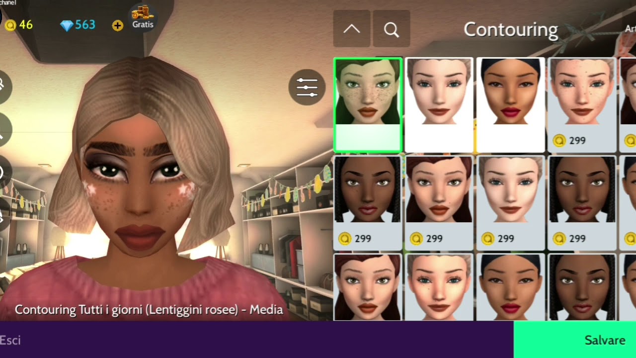 Come fare un avatar carino su avakin life|| female version ...