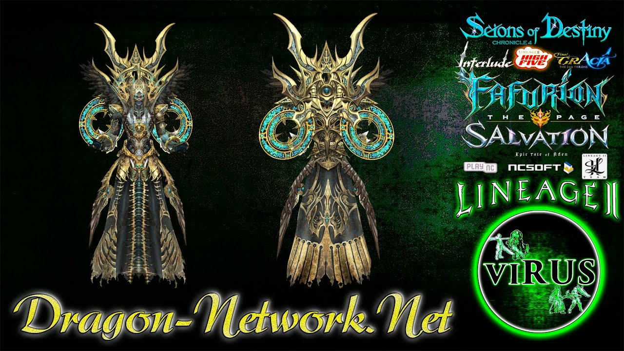 New Raid Boss for the www.Dragon-Network.Net Lineage II - Interlude. √i®uS - YouTube
