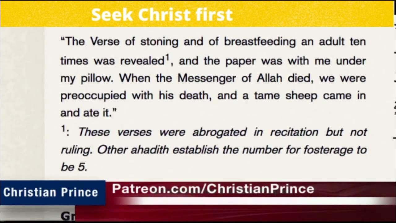 In Islam Women Become Virgins After Having Sex Youtube