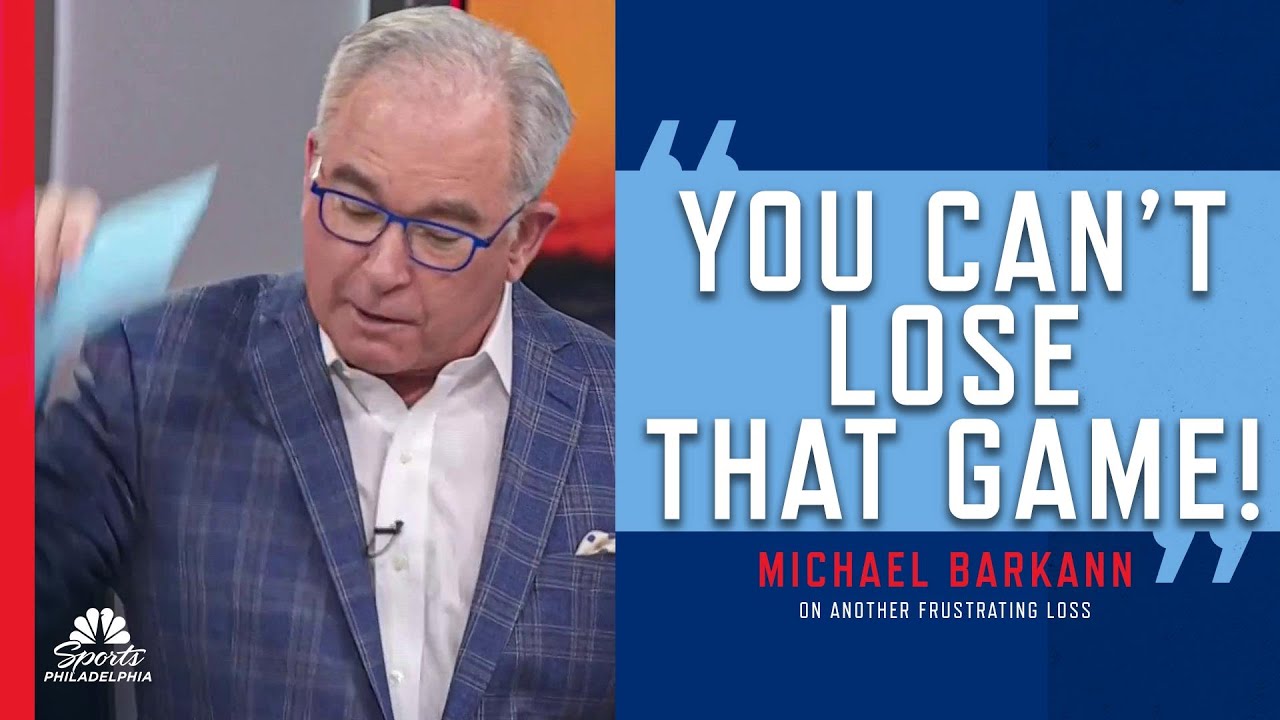 Michael Barkann rips Phillies after yet ANOTHER blown lead | Phillies ...