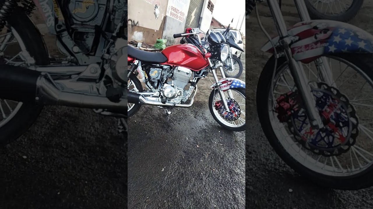 Titan 150 motor twister - YouTube