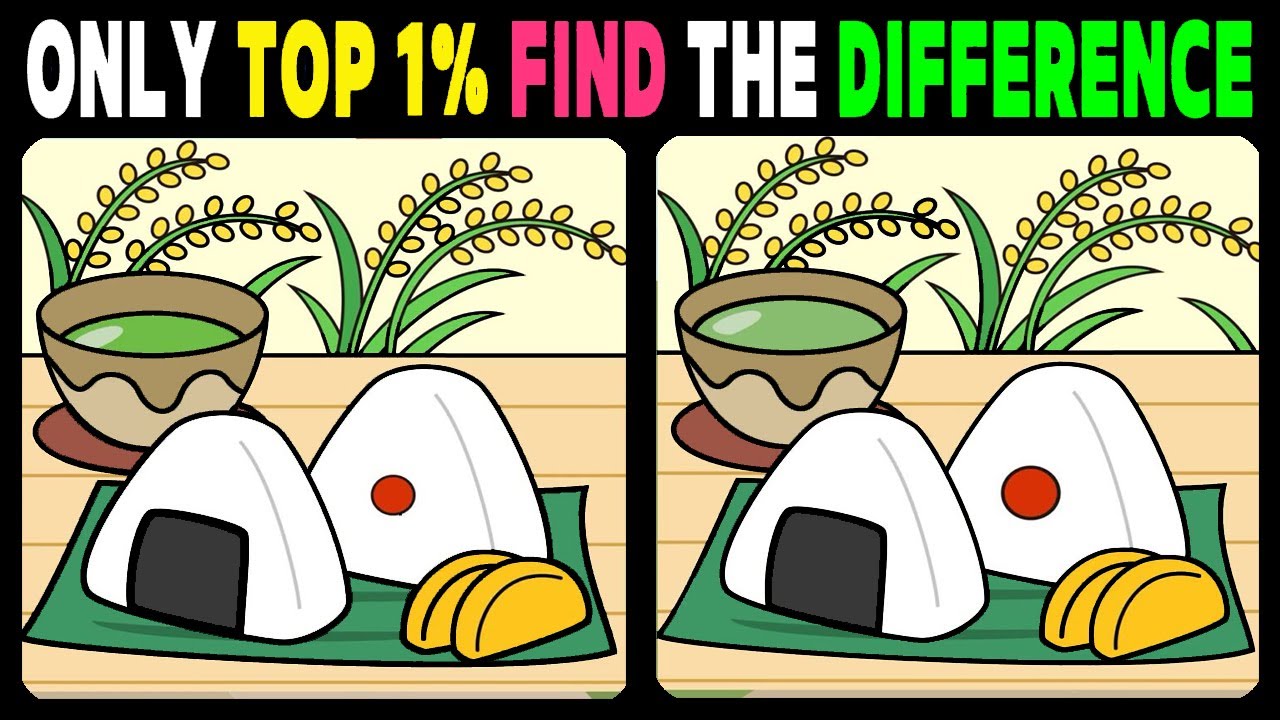Spot the Difference: Only 1% Can Find Differences In 90 Seconds 【Find ...