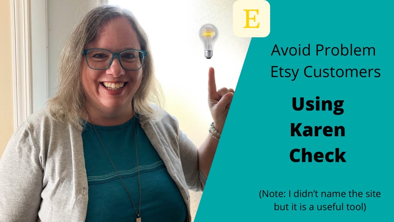 Avoid Problem Etsy Customers Using Karen Check to Check Review History ...