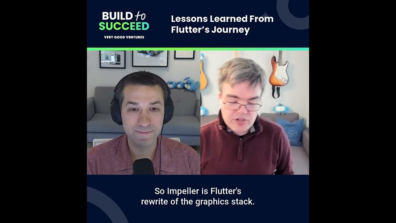 Lessons Learned From Flutter’s Journey - Build to Succeed - YouTube