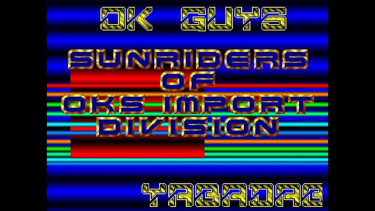 AMIGA-Demo "Oks Import Division: 3rd Intro - update (Intro)" - YouTube