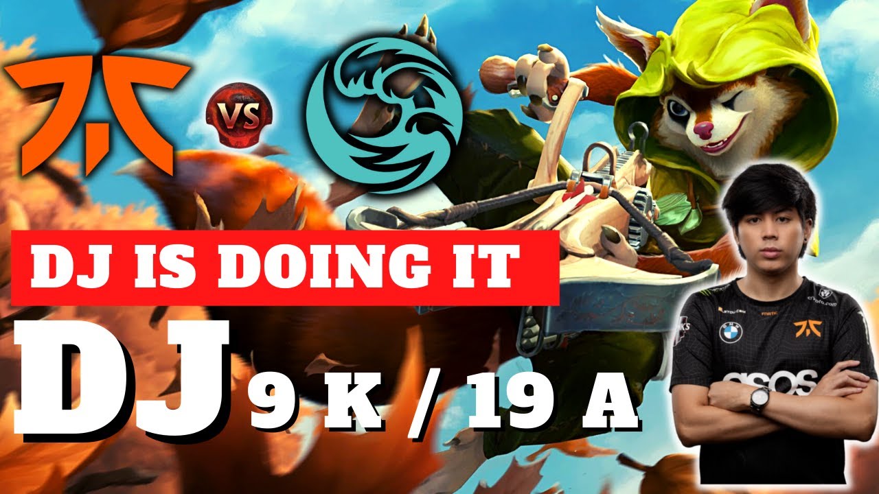 DJ HOODWINK POV | FNATIC vs BEASTCOAST | TI11 GROUP STAGE | How they ...