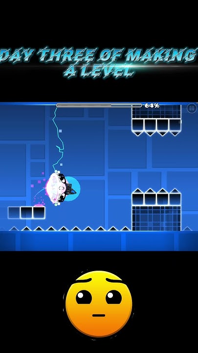 Day three of making a level | Geometry Dash - YouTube