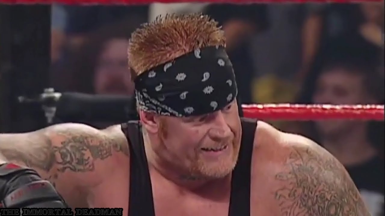 The Undertaker,Goldust and Booker T vs Test, Christian and Lance Storm ...