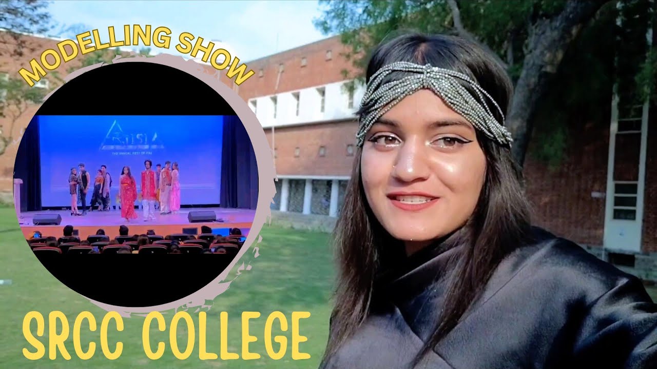 Modelling show in Srcc College @UniversityDelhi - YouTube