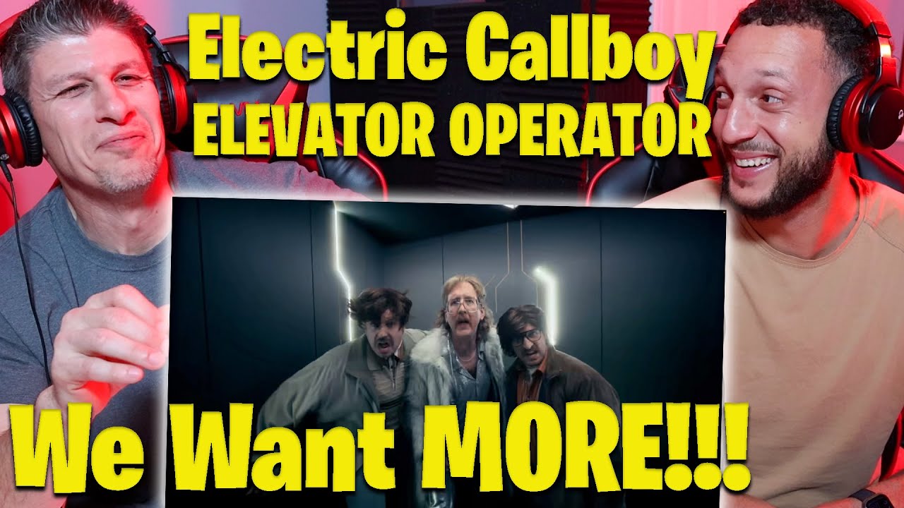 Electric Callboy - ELEVATOR OPERATOR (OFFICIAL VIDEO) REACTION!!! - YouTube