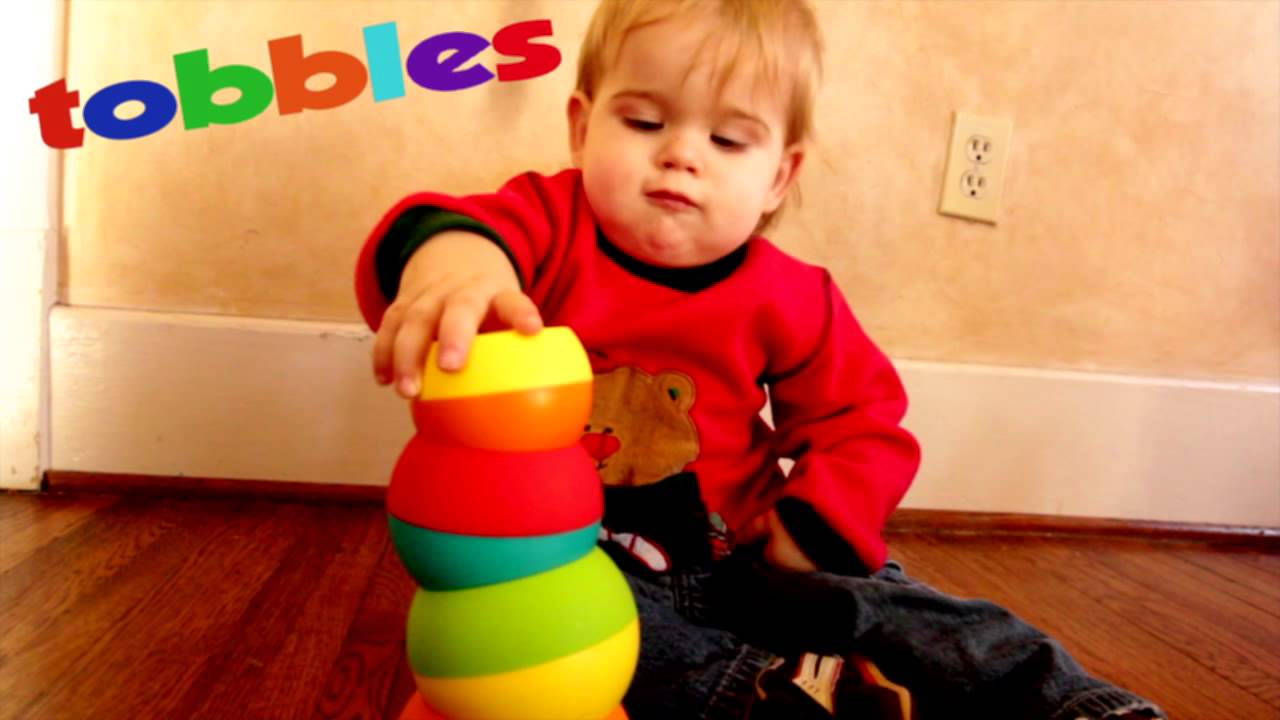 Tobbles balancing toy- Brilliant Sky Toys & Books - YouTube