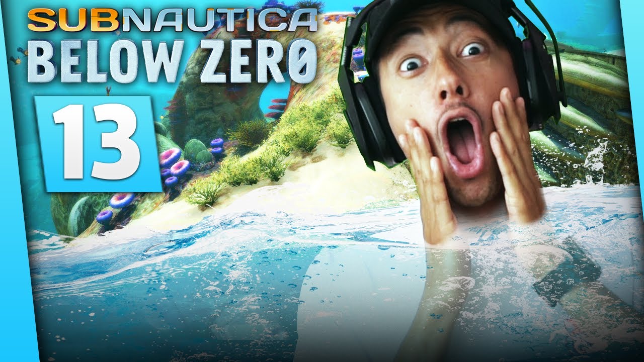 JE ME BATS AU COUTEAU CONTRE UN BOSS SUBNAUTICA BELOW ZERO #13 - YouTube