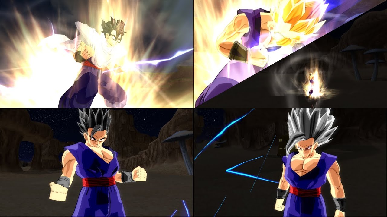 Remake Gohan DBS SH (+ animaciones) 【DBZ BT3 PS2 Mod】 - YouTube