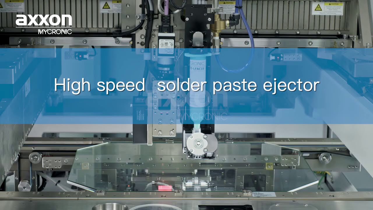 axxon dispensing product - Auger valve dispensing conductive gel - YouTube