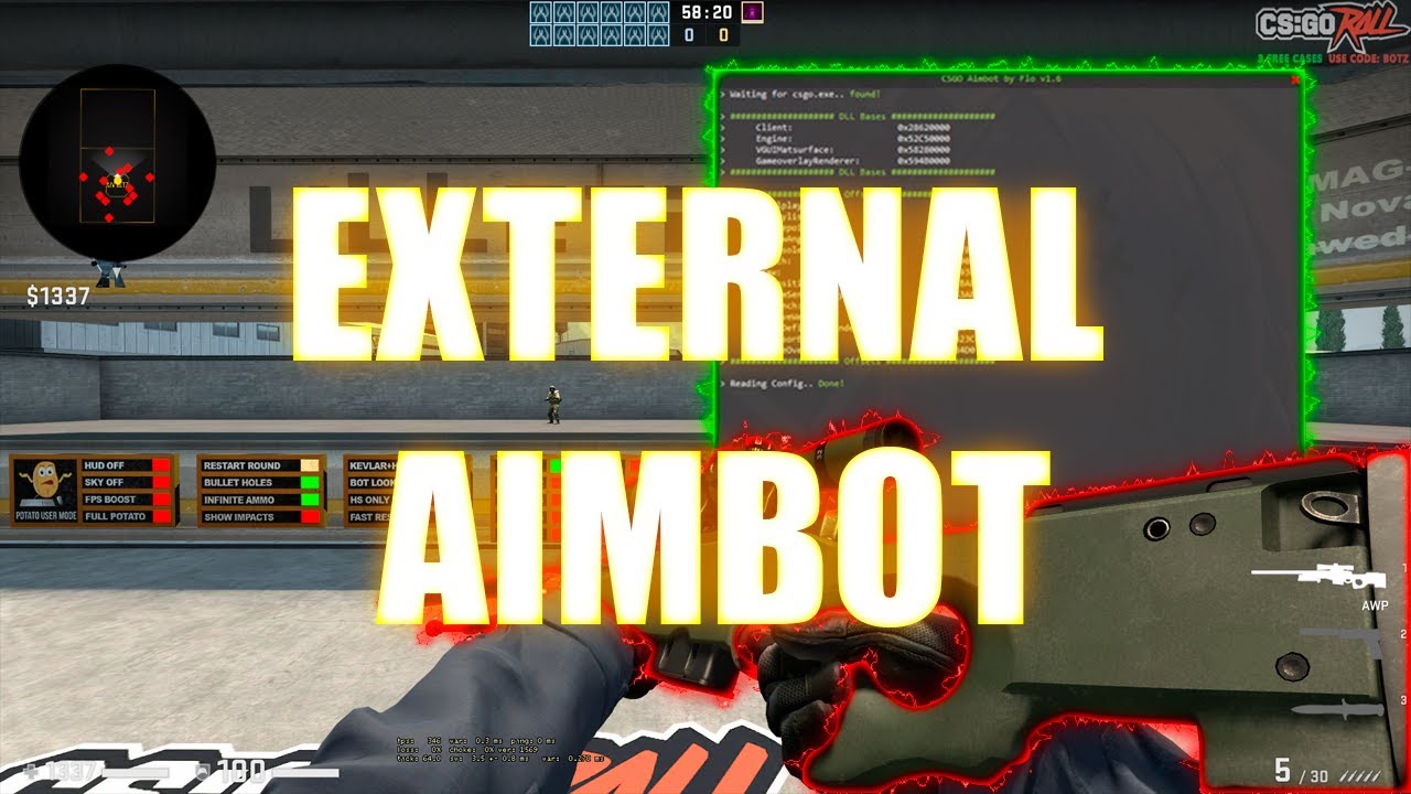 Aim External cs:go 15/07 - YouTube