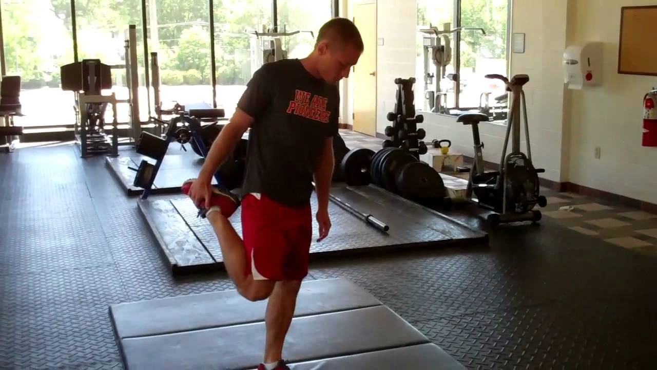 Heel-Grab Toe Touch - YouTube