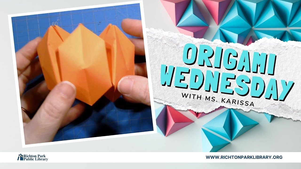Origami Wednesday - 3D Pumpkin - YouTube