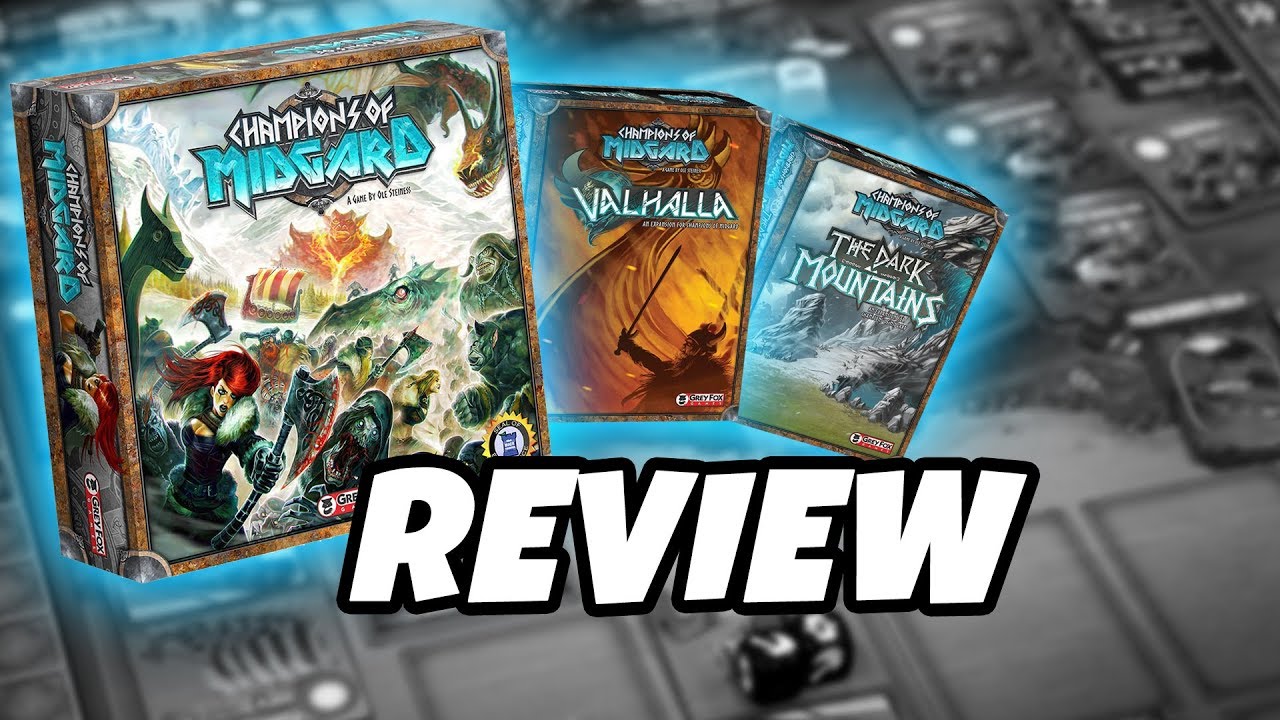 What's in the box...CHAMPIONS OF MIDGARD w/ THE DARK MOUNTAINS and ...